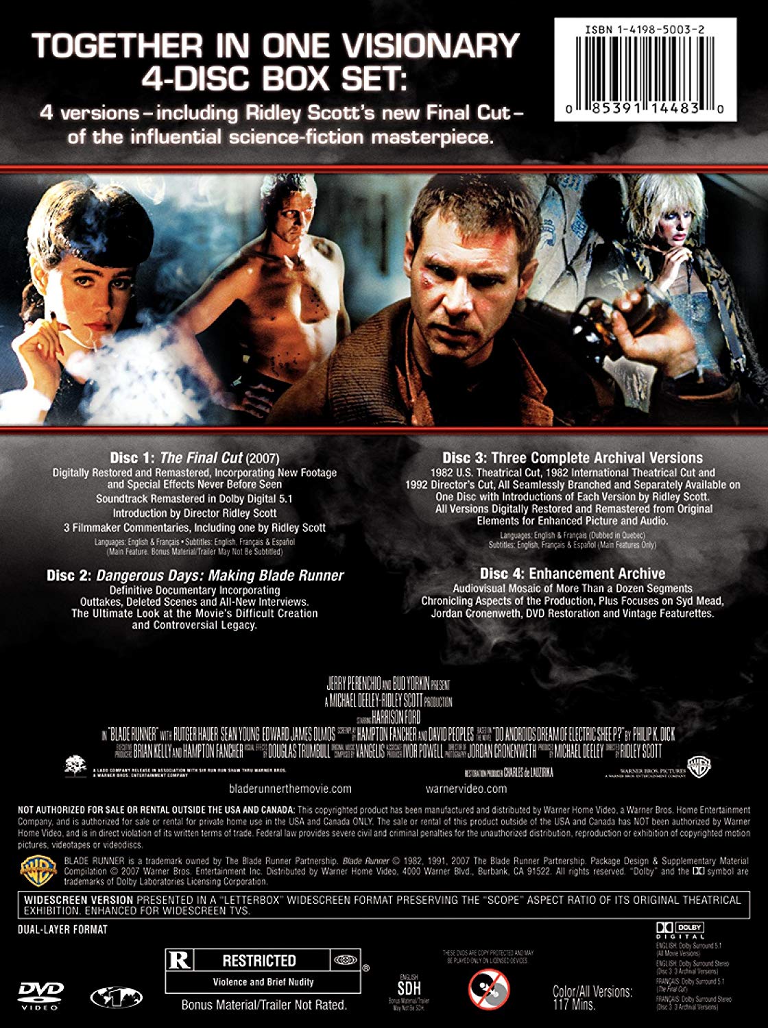 Blade Runner DVD à vendre - Club Vidéo Centre-Ville Québec