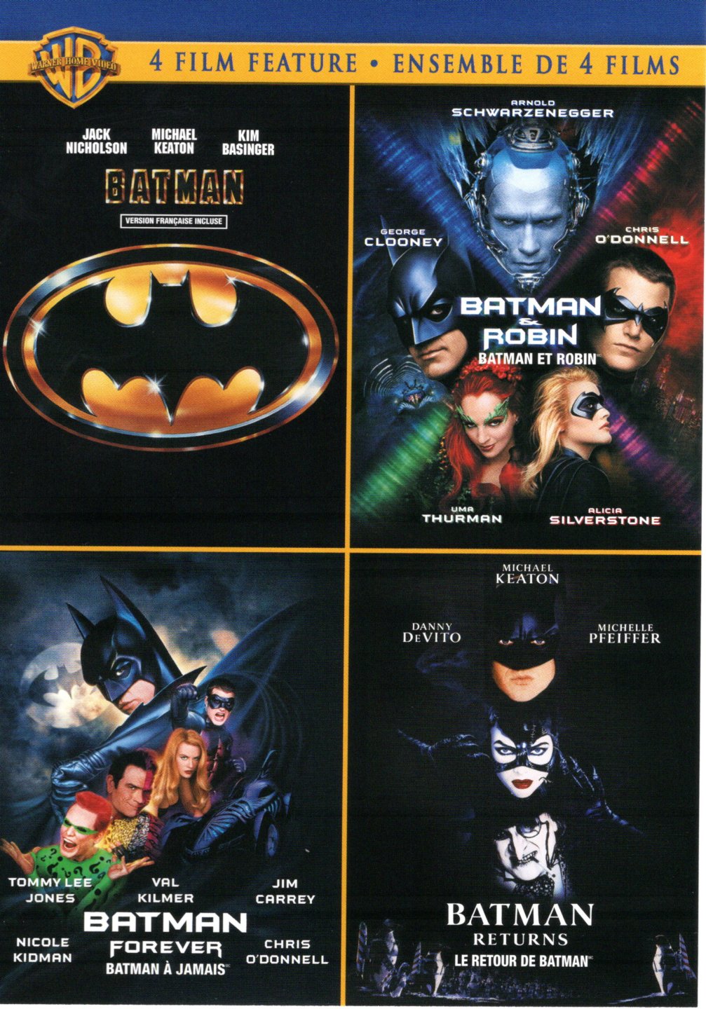 Batman (4 Film Feature) DVD à vendre - Vidéo Centre-Ville - Films