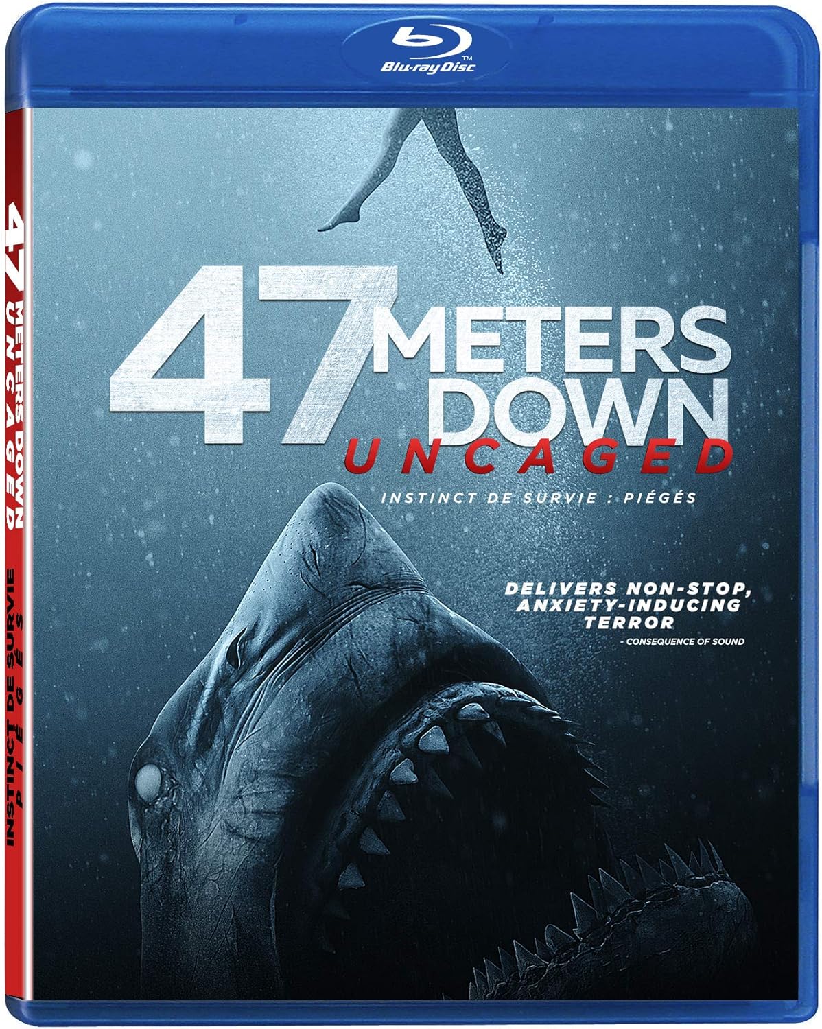 47 Meters Down : Uncaged blu-ray à vendre -Vidéo Centre-Ville - Films